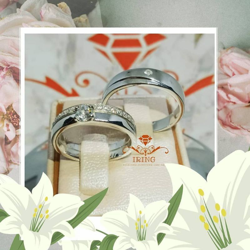 Jual Cincin kawin,cincin pernikahan,cincin tunangan custom FREE MODEL ...