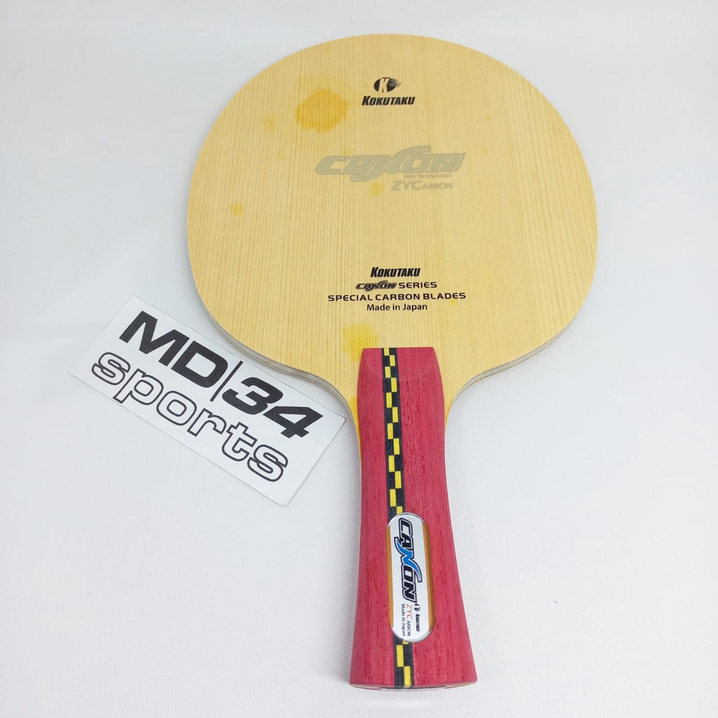 Jual KAYU KOKUTAKU CANON ZYC - Kayu / Blade / Bet pingpong | Shopee Indonesia