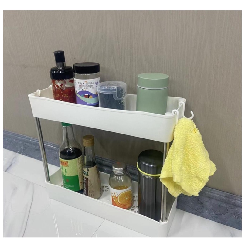 Jual Suria Makassar RAK DAPUR 2 SUSUN / KELLY RACK HOLDER 2 TIER / RAK ...