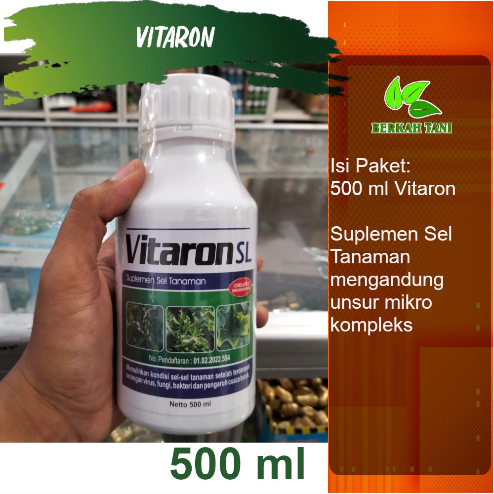 Jual Vitaron 500 ml Pupuk Suplemen Tanaman | Shopee Indonesia