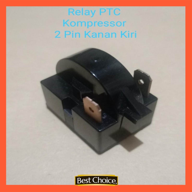 Jual Relay PTC Kompressor Kulkas Freezer ShowCase 2 Pin Soket Kanan ...