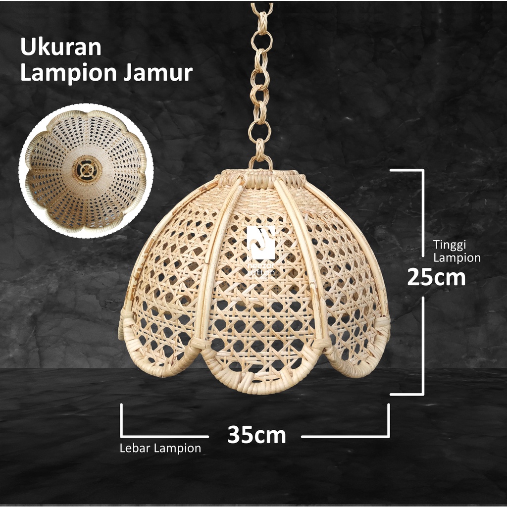 Jual Kap Lampion Rotan, Lampu Hias Gantung dan Dinding Cafe Restoran ...