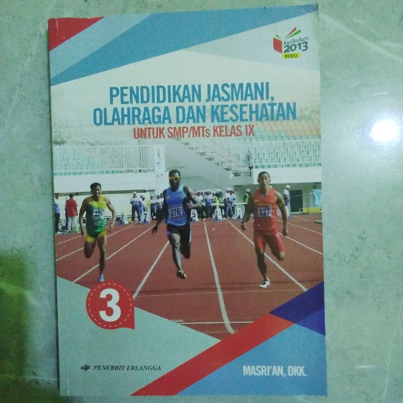 Jual Pendidikan Jasmani Olahraga dan Kesehatan Kelas IX Erlangga (Original dan Baru) | Shopee ...