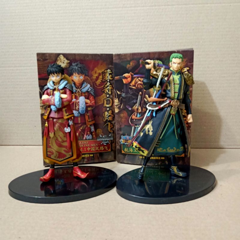 Jual Mainan Action Figure Monkey D Luffy Roronoa Zoro The Grandline Man ...