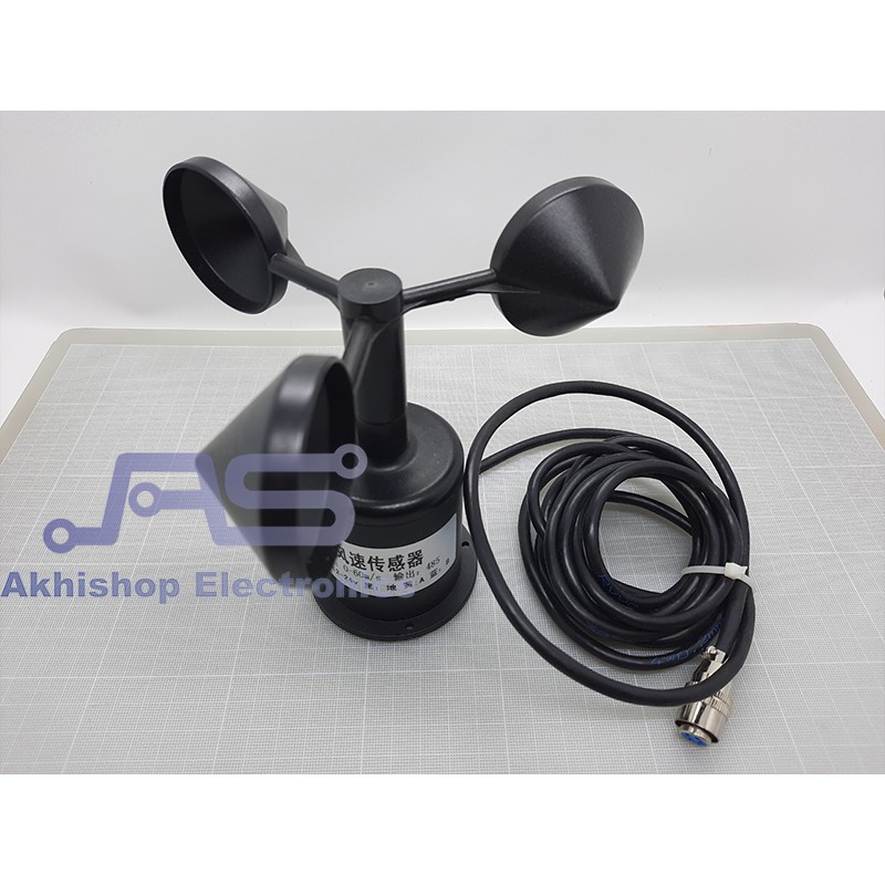 Jual Sensor Kecepatan Angin Anemometer Output Digital RS485 | Shopee ...