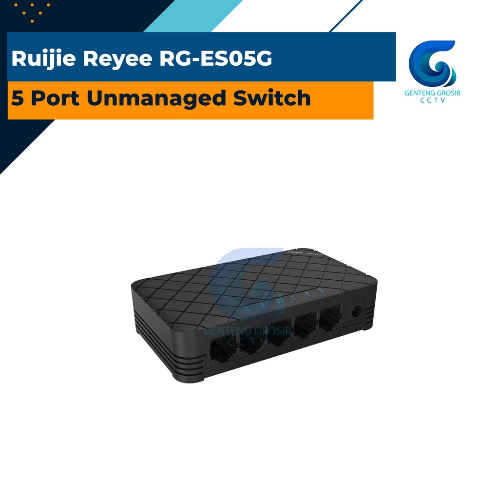 Jual Ruijie Reyee RG ES05G 5 Port Gigabit Unmanaged Switch | Shopee ...