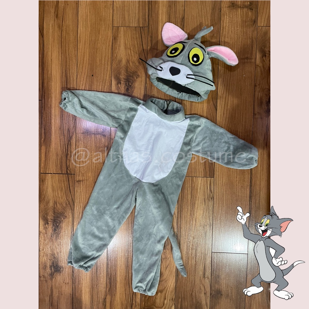Jual Kostum Tom / Tom Costume A (Tom and Jerry) | Shopee Indonesia