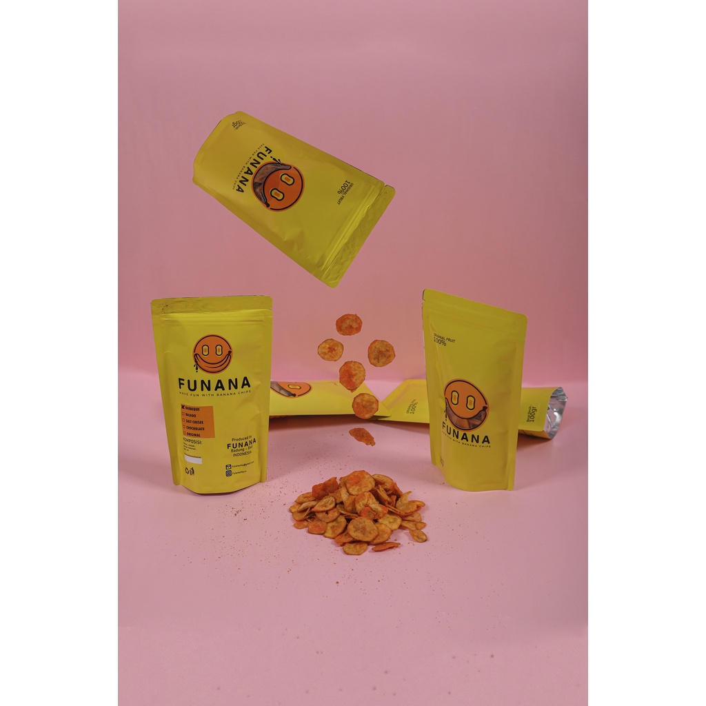 Jual KERIPIK PISANG FUNANA CHIP ORIGINAL FRUIT DARI BUAH PISANG SEGAR ...