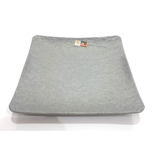 Jual PIRING KOTAK BESAR KEREN P6910A Piring melamin Kotak Relief Batu ...