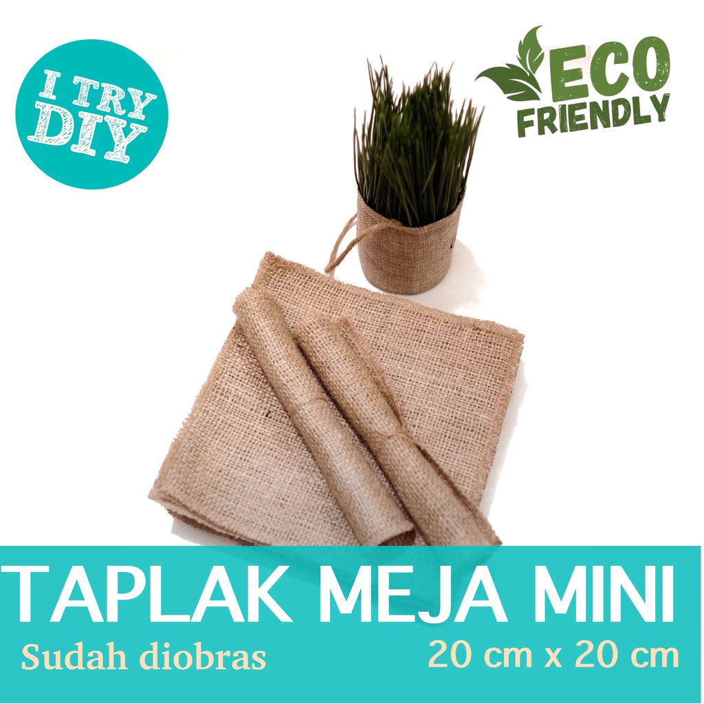 Jual Kain Goni 20x20 cm - Alas Pot Bunga - Backdrop Foto - Properti ...