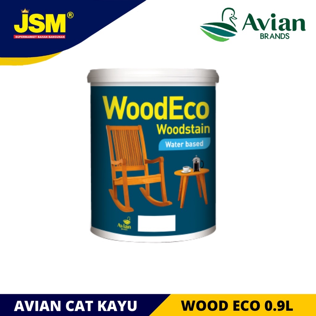 Jual AVIAN CAT KAYU WOOD ECO WATER BASED 0.9L | Shopee Indonesia
