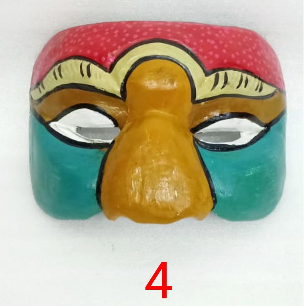 Jual Topeng kayu Setengah wajah berbagai karakter | Shopee Indonesia