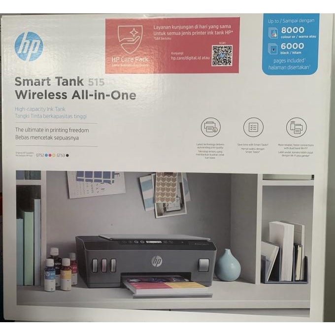 Jual Printer Hp Smart Tank 515 Wireless All In One Php79173 | Shopee ...