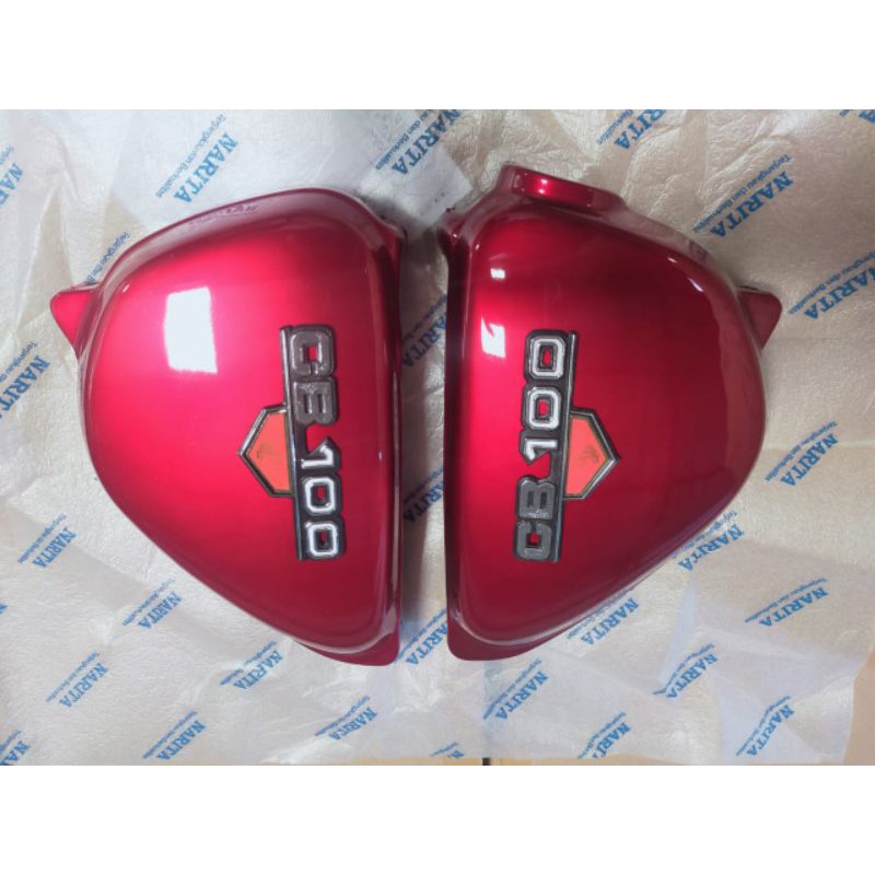 Jual box accu cb 100 tepong tengah cb100 merah dan hitam | Shopee Indonesia