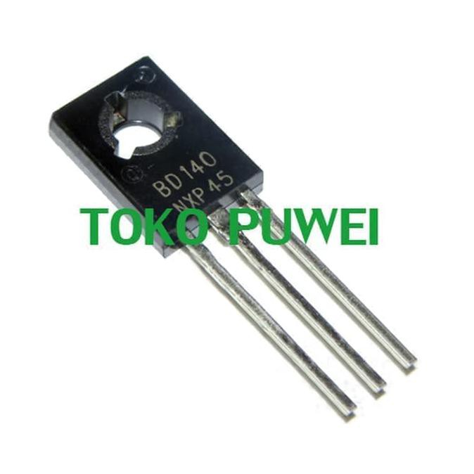 Jual hid_ BD140 BD 140 PNP Bipolar BJT Single Transistor 1.5A 80V TO ...