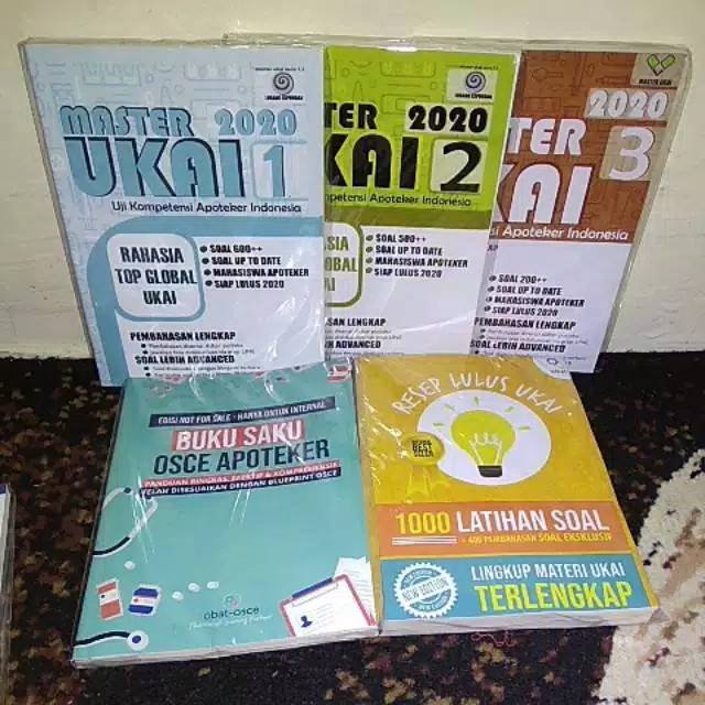 Jual PAKET 5 BUKU UKAI & BUKU LULUS UKAI CBT + OSCE | Shopee Indonesia Jual PAKET 5 BUKU UKAI & BUKU LULUS UKAI CBT + OSCE | Shopee Indonesia