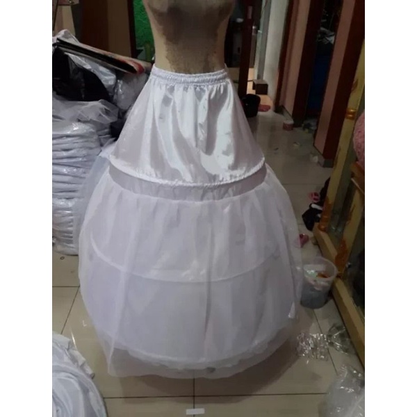 Jual PERIKUT/PETICOAT RING 3/pengembang gaun pengantin | Shopee Indonesia