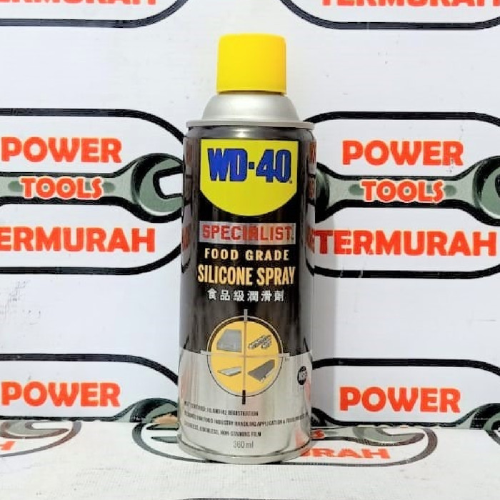 Jual WD 40 WD40 WD-40 Food Grade Silicone Grease 360ml | Shopee Indonesia