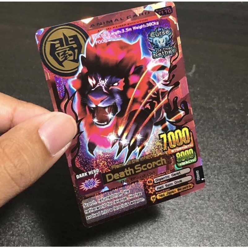 Jual Ultra Rare Animal Kaiser - Death Scorch evo 2 - Master Leo evo 2 ...