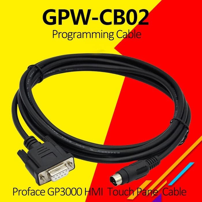 Jual GPW-CB02 Proface GP3000 HMI Touch Screen Programming Cable ...