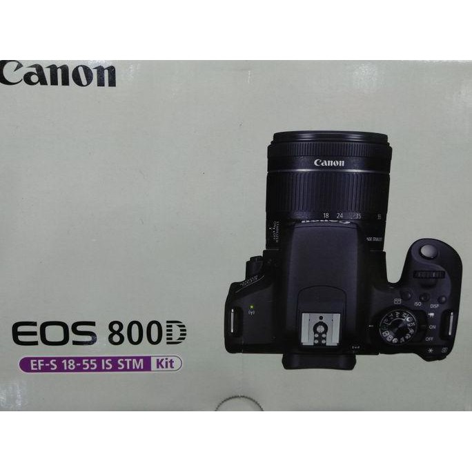 Jual Canon EOS 800d kit EF- 18-55 IS STM murah | Shopee Indonesia