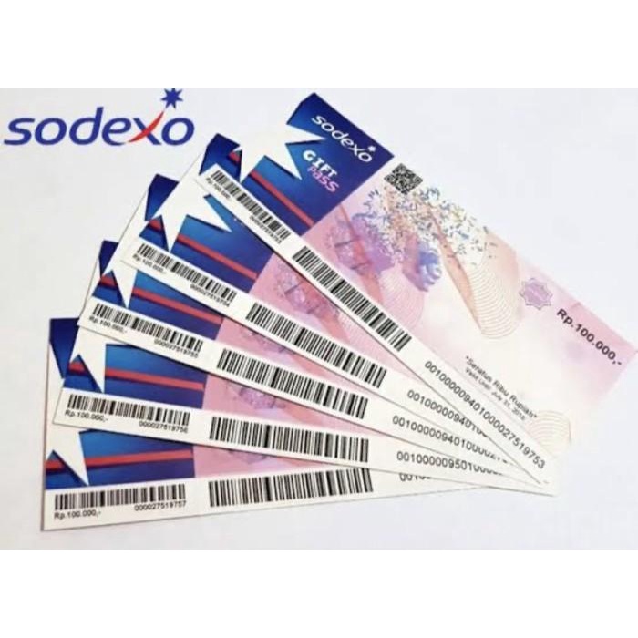 Jual Voucher sodexo pecahan 100 | Shopee Indonesia