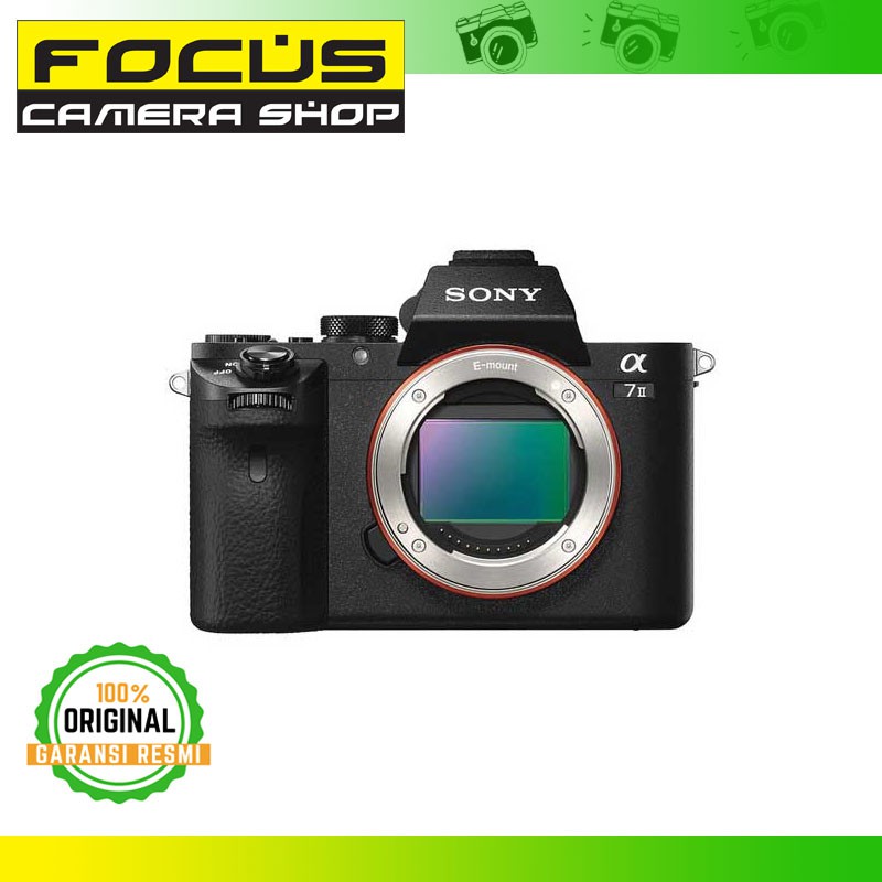 Jual Sony Alpha A7 Mark II Body (Resmi PT Sony Indonesia) | Shopee ...