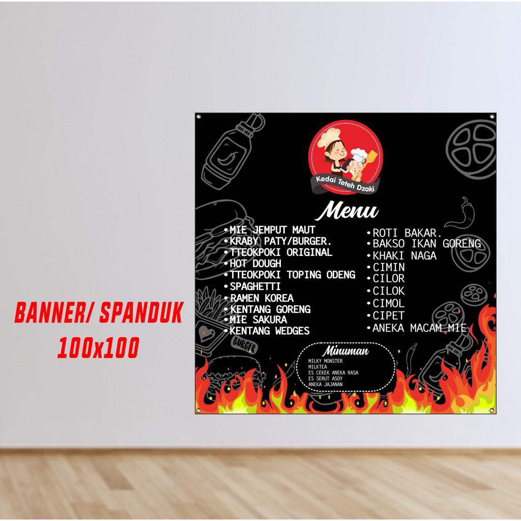 Jual CETAK BANNER SPANDUK BACKDROP, cod | Shopee Indonesia