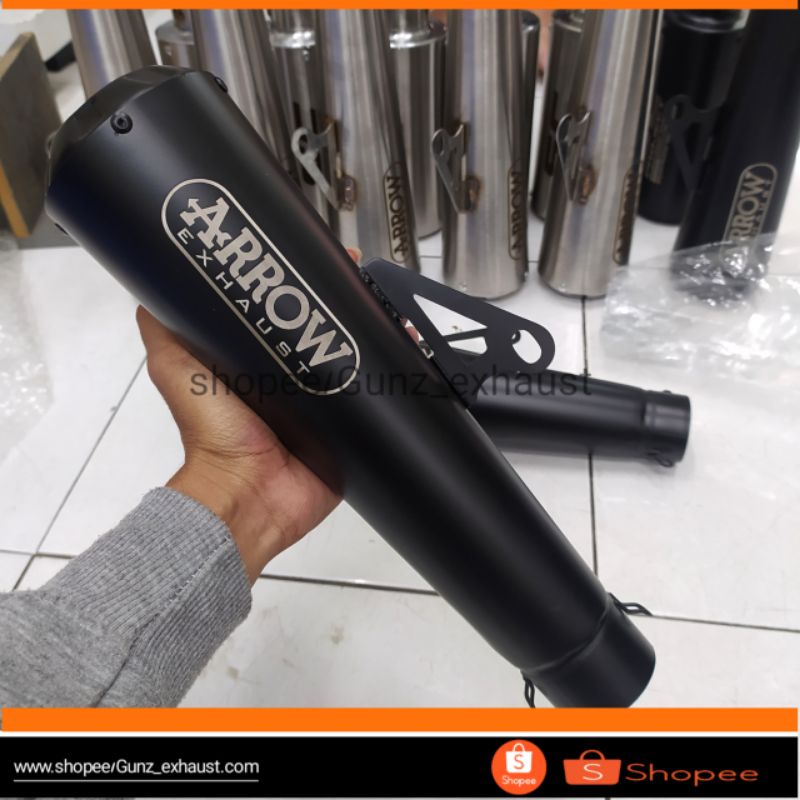 Jual Knalpot ARROW Universal inlet 50/51mm (Selincer saja) | Shopee ...