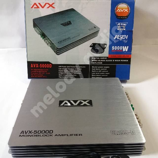 Jual POWER MONOBLOCK AVX-5000D (2 - CHANNEL) | Shopee Indonesia