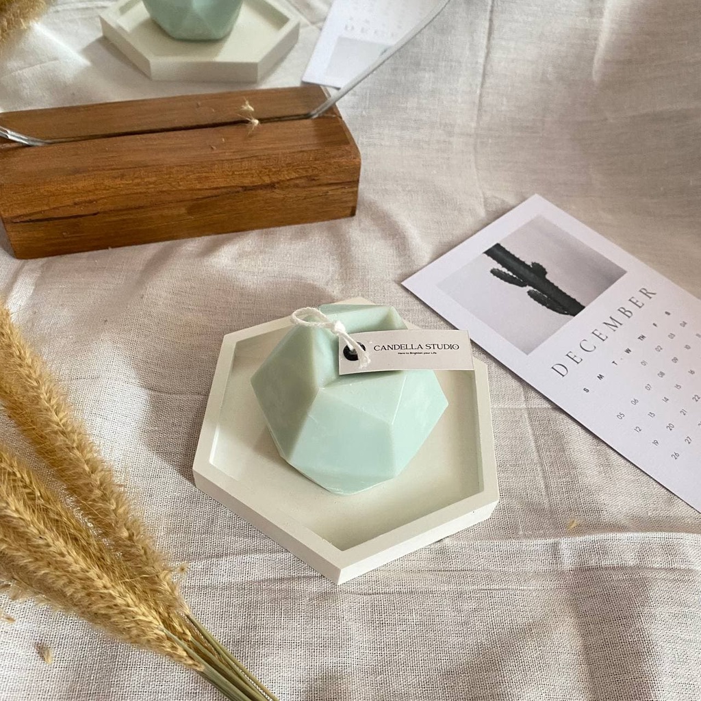 Jual [Candella Studio] Diamond Candle Scented | Lilin Aesthetic | Lilin ...