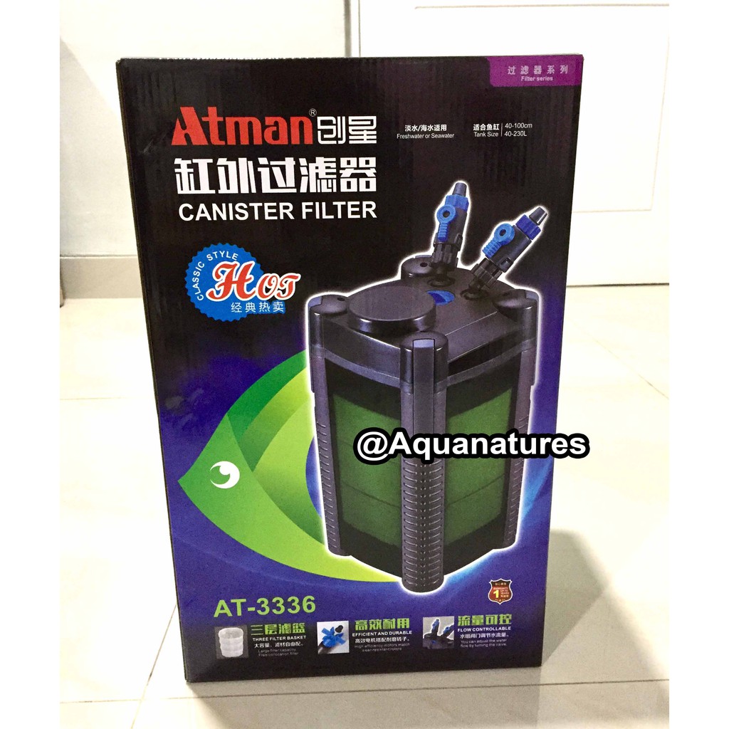 Jual Atman AT-3336 External Canister Filter | Shopee Indonesia