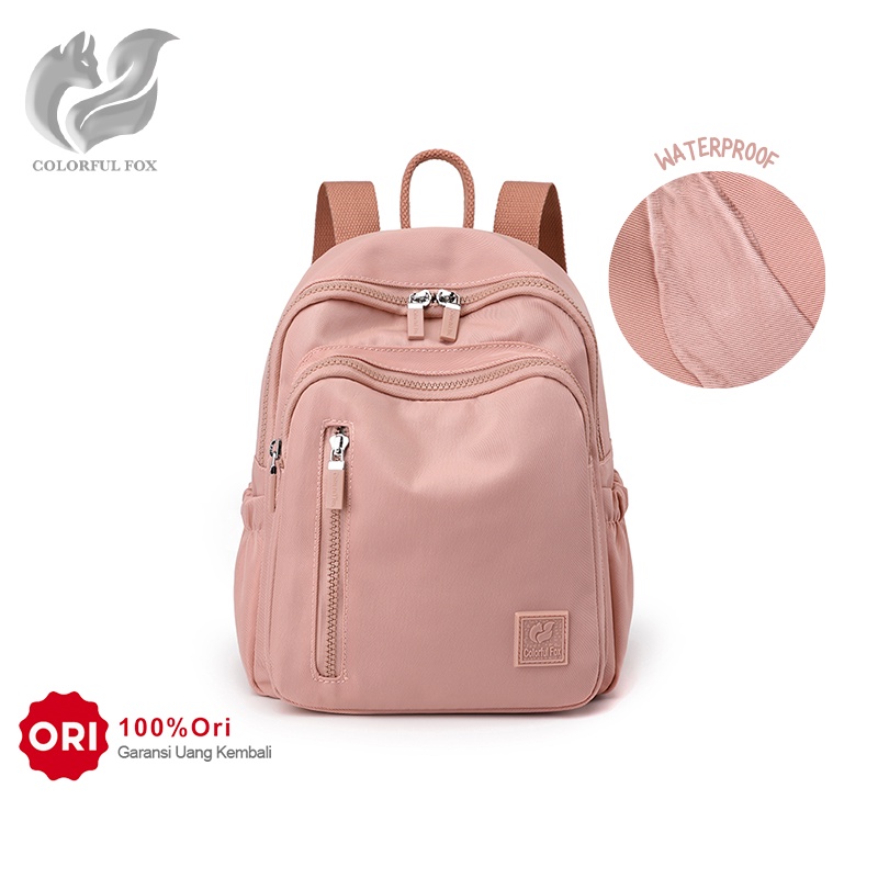 Jual COLORFUL FOX 0482 Tas Ransel Wanita Backpack Wanita Remaja Tas ...