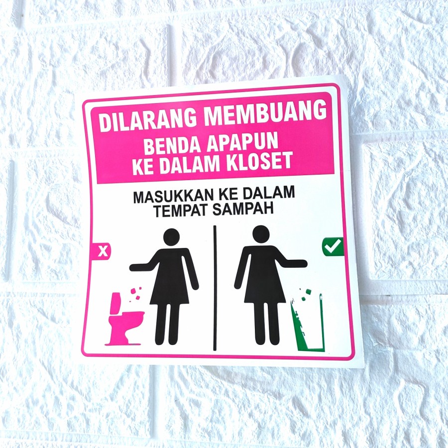 Jual STIKER DILARANG MEMBUANG SAMPAH KE DALAM KLOSET | Shopee Indonesia Jual STIKER DILARANG MEMBUANG SAMPAH KE DALAM KLOSET | Shopee Indonesia