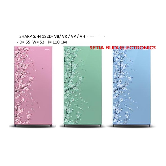 Jual Kulkas / Lemari ES 1 Pintu Sharp Sj182 D / SJ 182 D (Medan ...