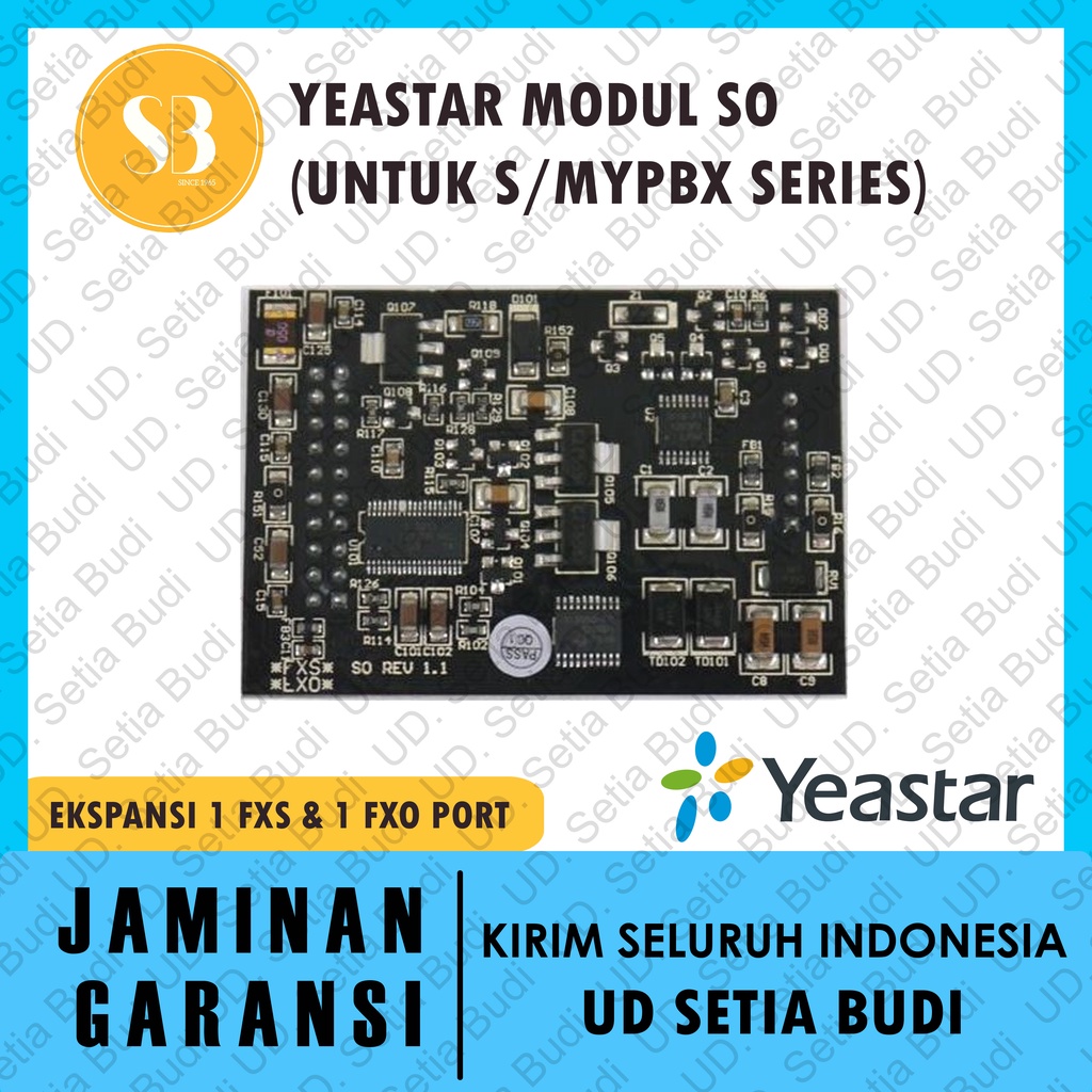 Jual Yeastar Modul SO 1 FXS & 1 Port FXO | Shopee Indonesia