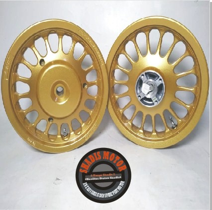 Jual Velg Bintang Motor Merk VND Set Velg Ukuran 215/250 Ring 12 Motor ...