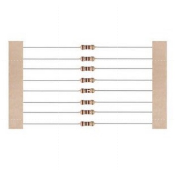 Jual R Resistor 2M 2 M 2 Mega ohm 2Mega ohm 1/4 watt 5% paket 10 pcs ...