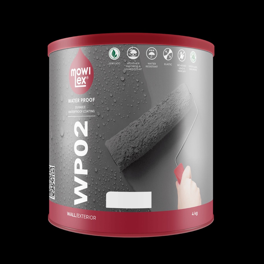 Jual CAT WATERPROOFING 1KG MOWILEX WP02 PUTIH/ MOWILEX WATERPROOF WP02 ...