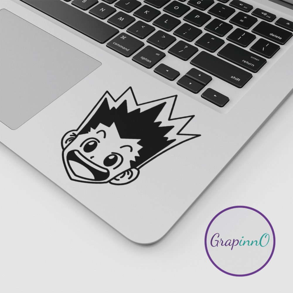 Jual Decal Sticker Gon Freecss Hunter x Hunter Anime Stiker Laptop ...