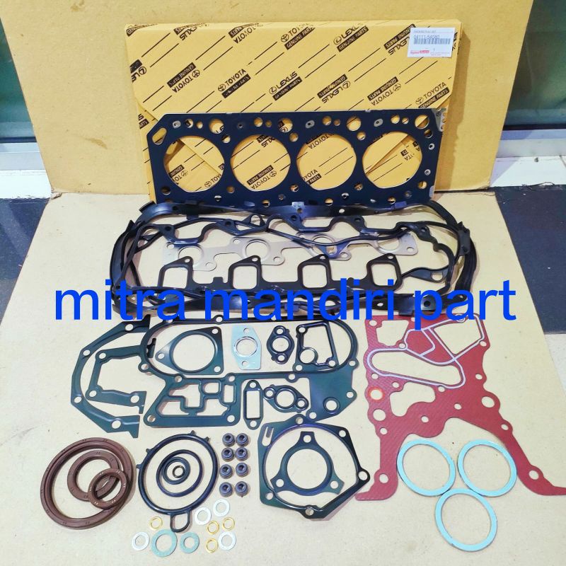 Jual PACKING FULL SET TOYOTA KIJANG DIESEL 2L ASLI | Shopee Indonesia