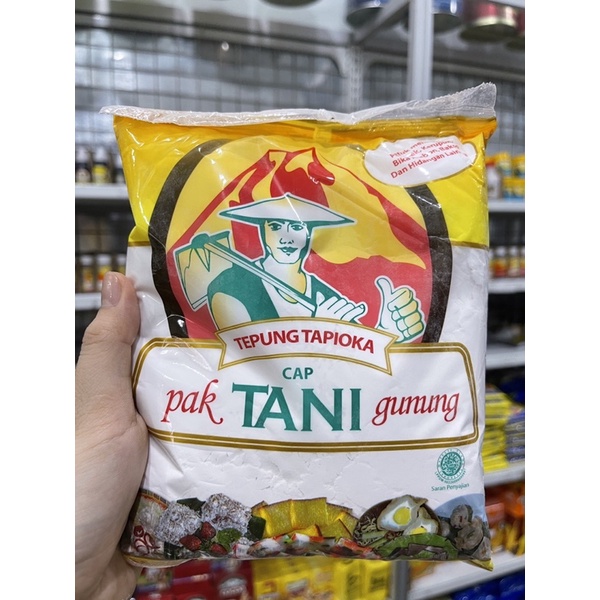 Jual Tepung Tapioka Cap Pak Tani gunung 500gr / sagu | Shopee Indonesia
