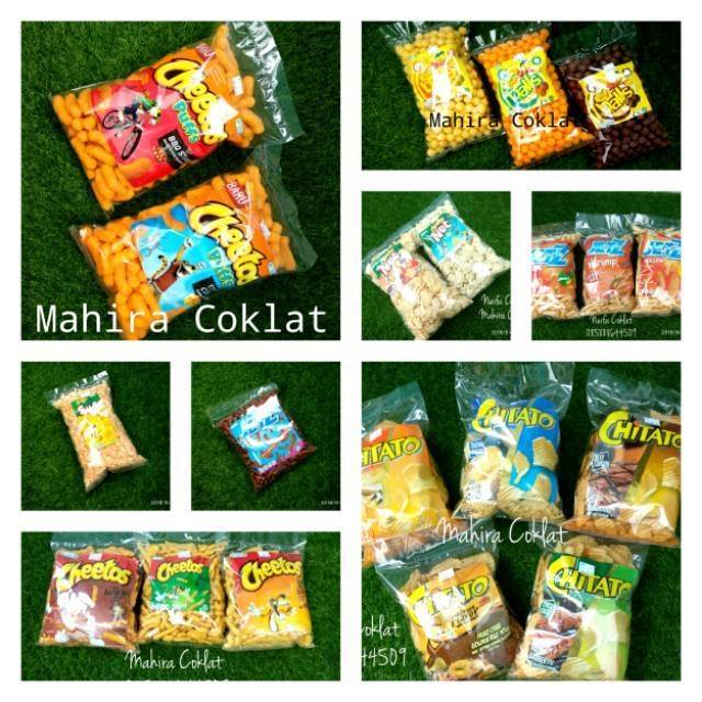Jual Snack kiloan/ snack indofood / chikiball / jetz coklat/ chitato ...