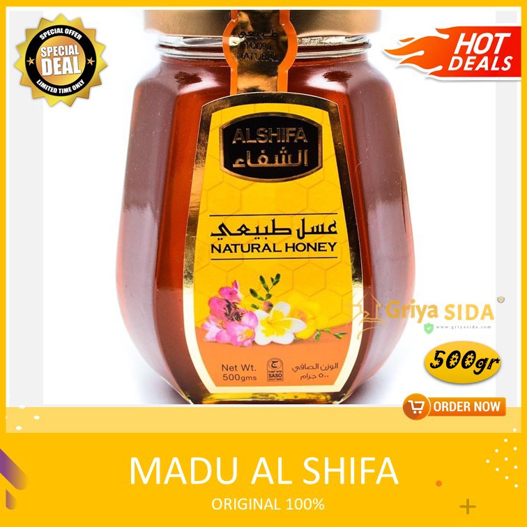 Jual Madu al Shifa 500gr madu arab alshifa saudi original harga grosir ...