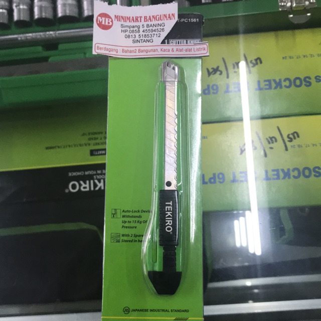 Jual Cutter Tekiro 9mm | Shopee Indonesia