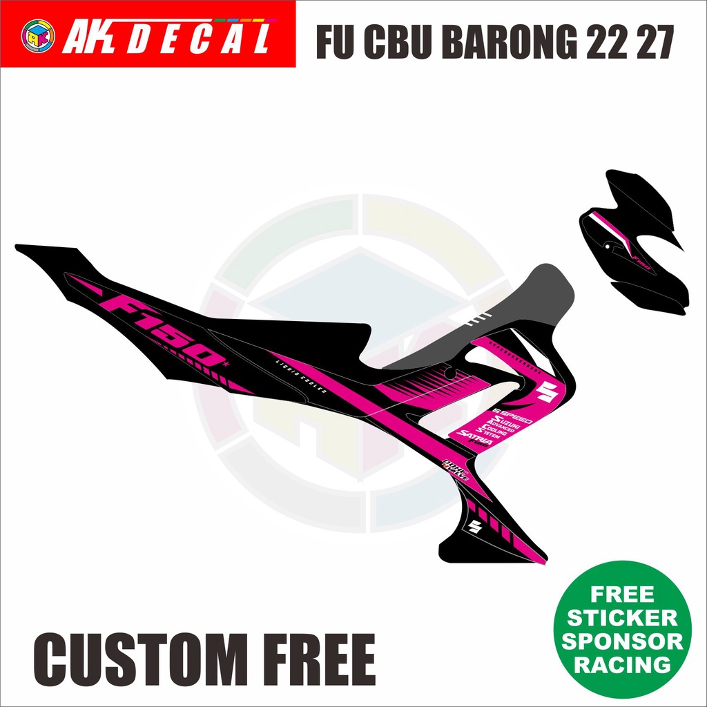 Jual STRIPING LIVERY SATRIA F150 CBU BARONG CUSTOM 2227 | Shopee Indonesia
