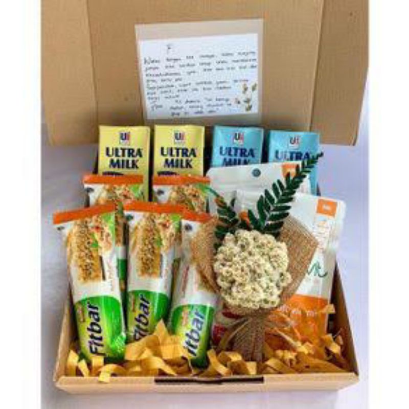 Jual Paket Hampers Parcel Buah Keranjang atau Box untuk Orang Sakit ...