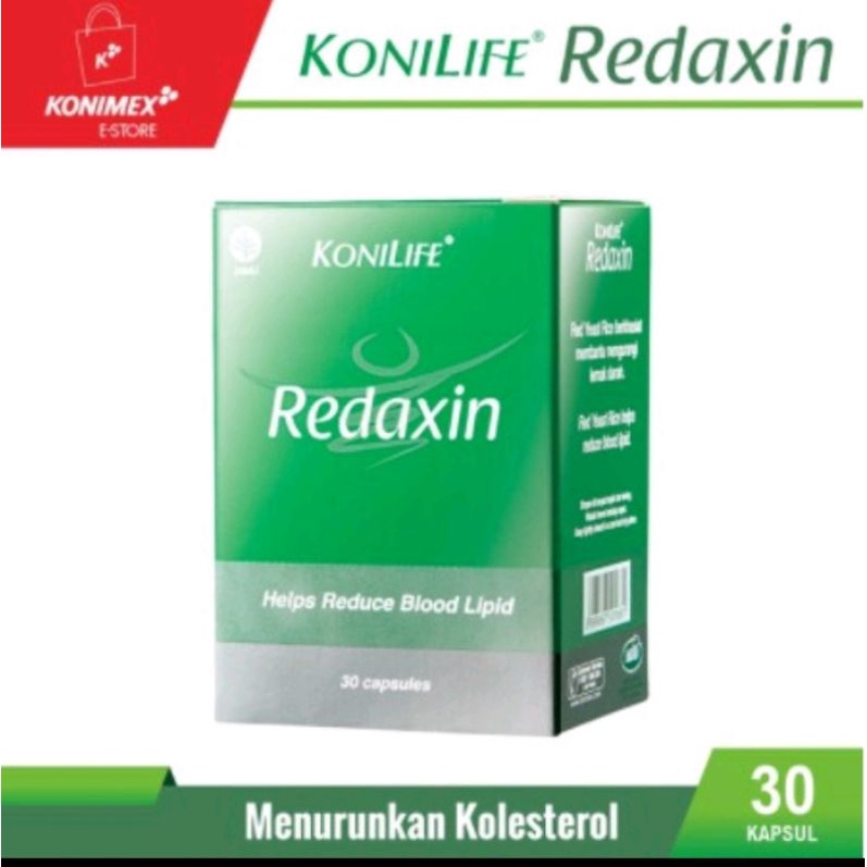 Jual Konilife Redaxin Mengurangi Lemak Darah Isi 30 Kapsul | Shopee ...