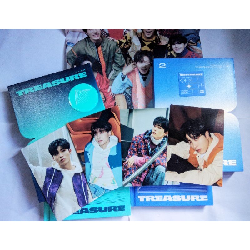 Jual Album Only Treasure Photobook The Second Step Chapter One 1st Mini Album PB Green Blue ...