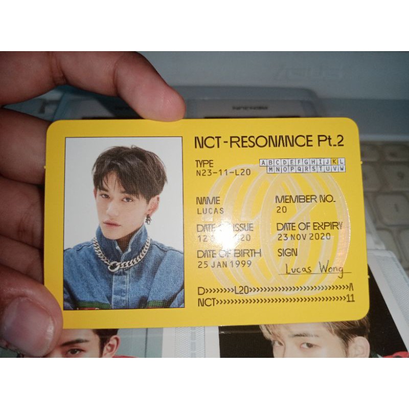Jual ID CARD RESONANCE PT 2 DEPARTURE LUCAS | Shopee Indonesia